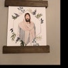 Jesus Christ Faceless Portrait Watercolor Print - Etsy Canada
