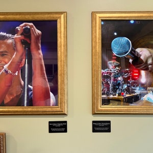 Personalized Gallery Wall Artist Placards Black Wall Placards Custom ...