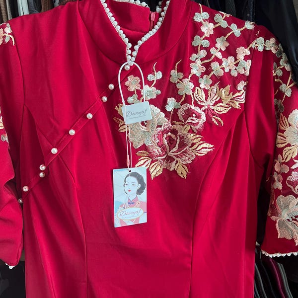 Traditional Chinese Bridal Red Wedding Xiuhe Dress, Big Sizes Till 8XL ...