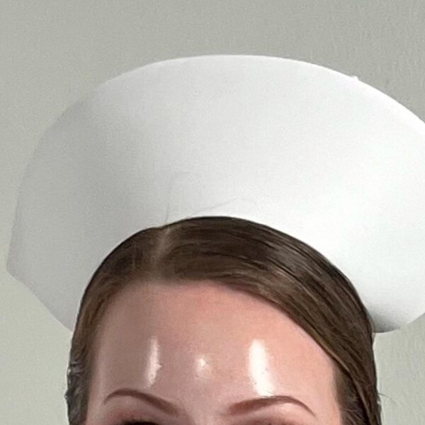 NURSE HAT Vintage Traditional White Nurse's Cap Sister's Scrub Nursing ...