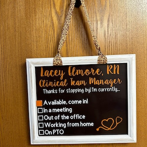 Shared Office Door Signoffice Sign for Two Peopleco-workers - Etsy