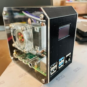 Raspberry Pi 4B Desktop Computer Case - Etsy