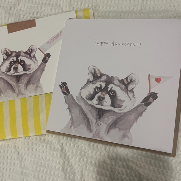 Napping Red Panda Birthday Card - Etsy