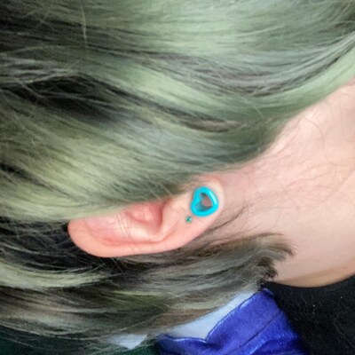 Ancient Vampire Gold Bat Ear Weights Bats Steel Hangers Pair Ear Weight ...