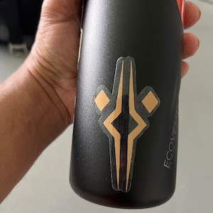 Star Wars Light Blue Fulcrum Vinyl Sticker Star Wars Sticker Ahsoka ...