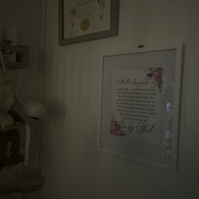 Prayer for Daughter Print, Baby Girl Gift, Christian Nursery Decor ...