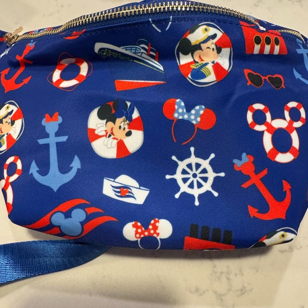 Disney Cruise Fanny Pack High Quality Disney Cruise Line Fanny. Nylon ...