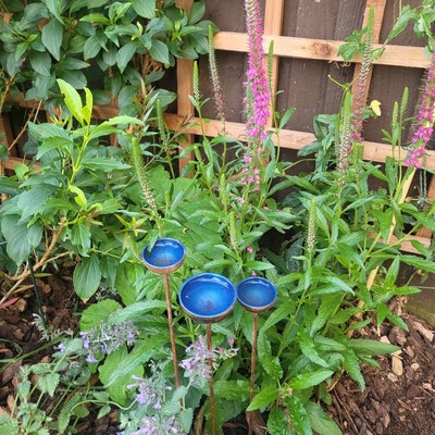 Bee Waterer, Bee Water Stations, Set of Three Cups Garden Sculpture - Etsy