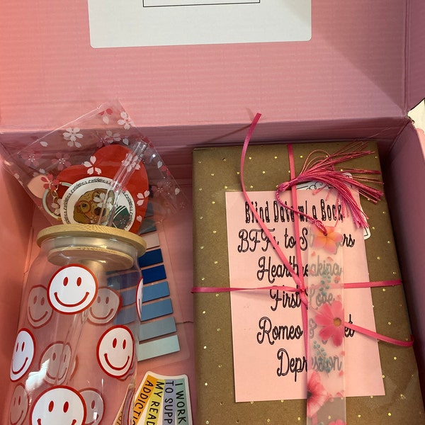 Large Blind Date With a Book Box - Book Box, Surprise Book, Book Gifts ...
