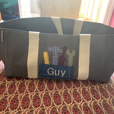 Tool Box Blanket Stitch Applique Embroidery Design, Tool Box With Ruler ...