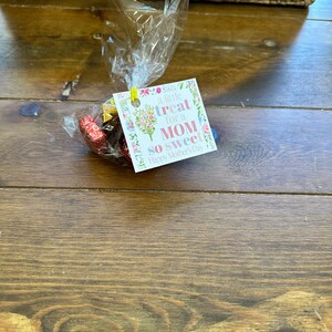 Mothers Day Gift Tag Printable, Mothers Day Treat Tag, Mothers Day Gift ...