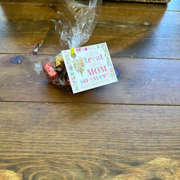 Mothers Day Gift Tag Printable, Mothers Day Treat Tag, Mothers Day Gift ...