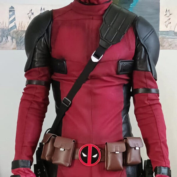 Full Set WOOD Deadpool Inspired Scabbard Set. - Etsy