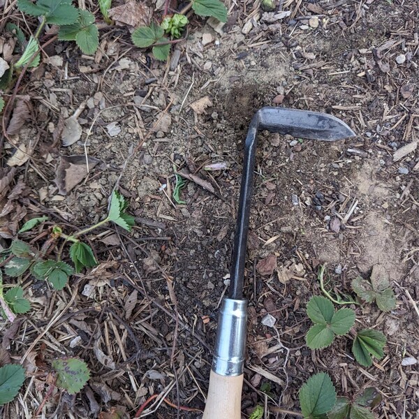 V-hoe (warren Hoe, Aggressive Hoe) Hand Forged Garden Tool - Etsy