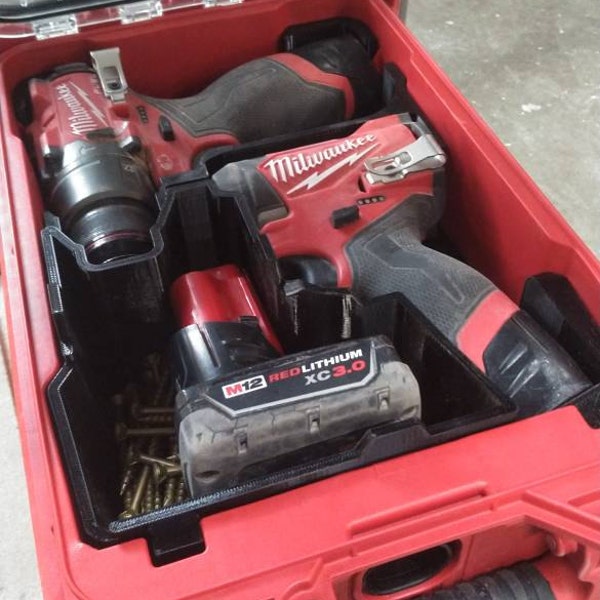 M12 FUEL 3/8 Impact Insert for Milwaukee Packout by Jonah Pope Design ...