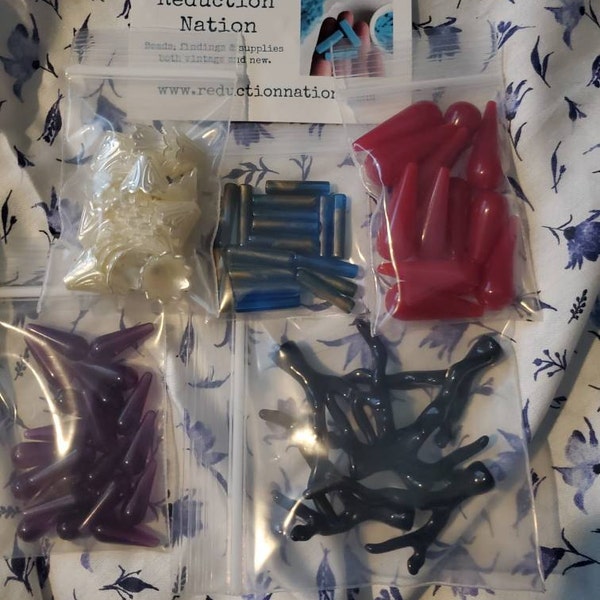 Pearl Pearly Acrylic Flower Cone Bead Cap Beads 15mm Ornate (16) - Etsy