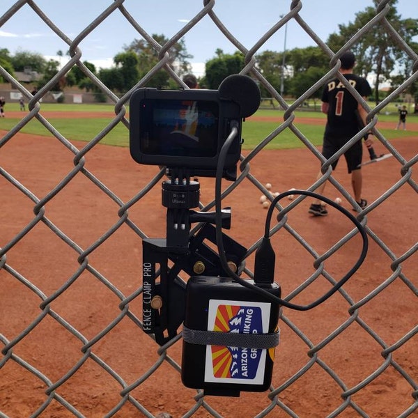 Fence Clamp Pro - Gopro Mount for Baseball and Softball Games - Etsy