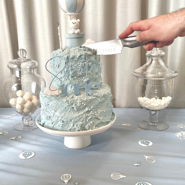 Custom Personalised is One Cake Topper First Birthday Cake Topper Cake ...