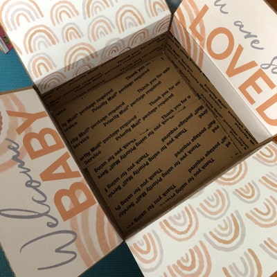 Care Package Sticker Kit Welcome Baby/baby Shower/gift/baby Girl/baby ...