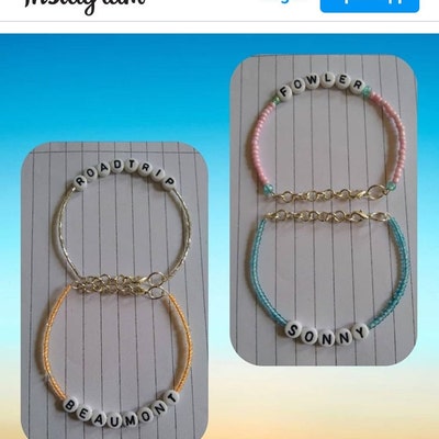 Pink One Direction Bracelet, 1D Merch, Concert Tour Accessories - Etsy