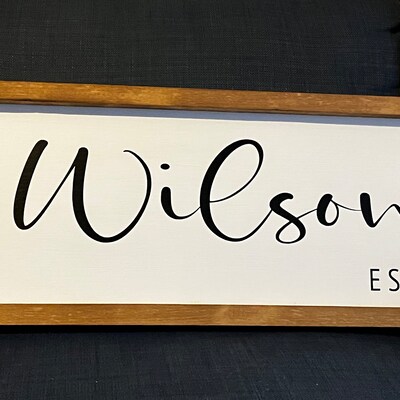 Love You,bye Farmhouse Style Modern Sign Rustic Present gift UK Quote ...