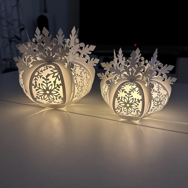 Pack 3 Lotus Lanterns SVG Paper Lanterns Insects and Animals Paper ...