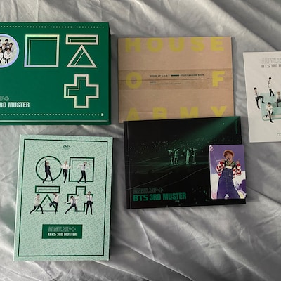BTS Bangtan Boys 3rd Muster Army DVD 3 DISC Full Package Bts Photocards ...