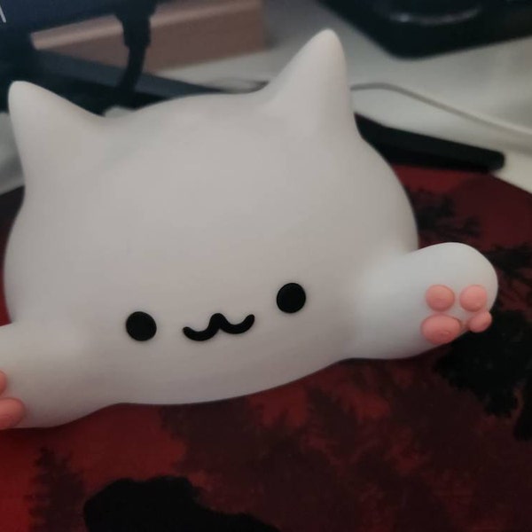 Kawaii Desk / Bongo Cat Meme - Adorable Desk Accessory - Keep Your Desk ...