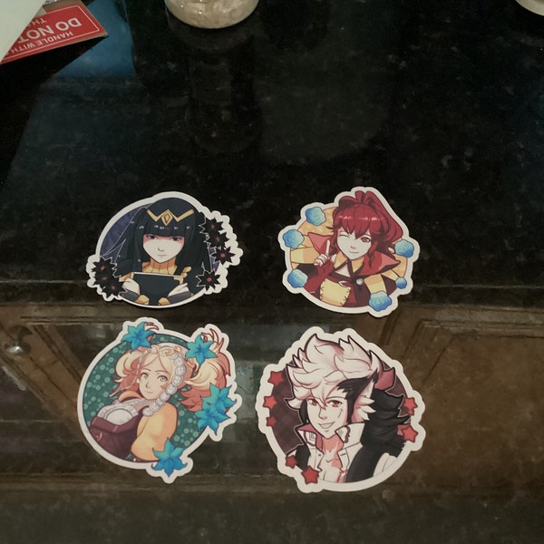 Fire Emblem Fates Vinyl Stickers, First Gen Nohr Route Fathers, Fire ...