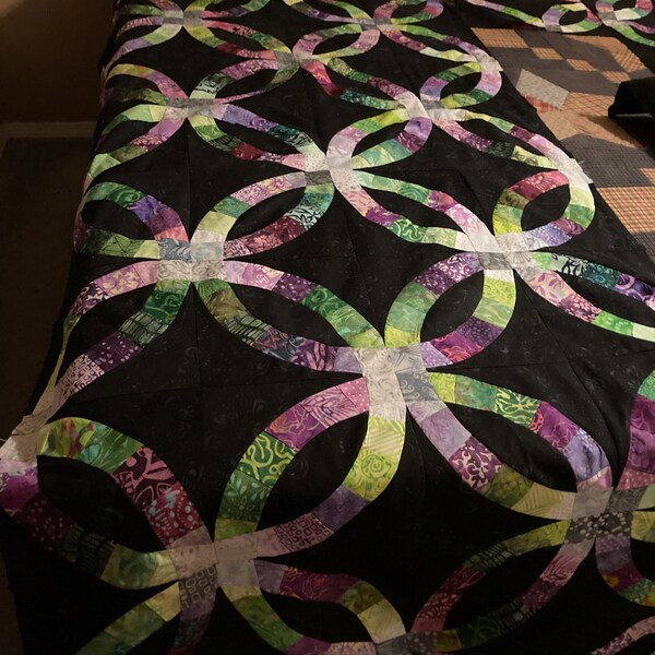 Quilt Kitmulti Window Quilt64.5 X 76.5 Dragon Fyre Block Throw Quilt ...
