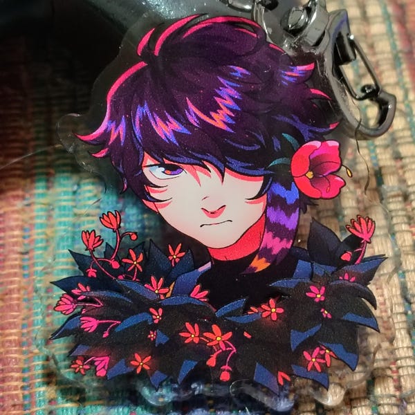 Begonia Flora I Was a Teenage Exocolonist Character Keychains 2.5 In - Etsy