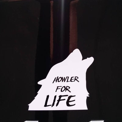 Howler for Life Vinyl Decal Red Rising Howlers Golden - Etsy