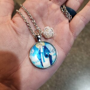 Asian Hand Painted Frosted Glass PERFUME / SNUFF Bottle, Figuring 2 ...