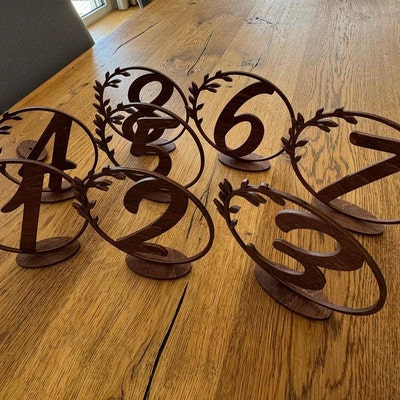 Table Numbers, Rustic Wood Wedding Decor, Table Decor, Event ...