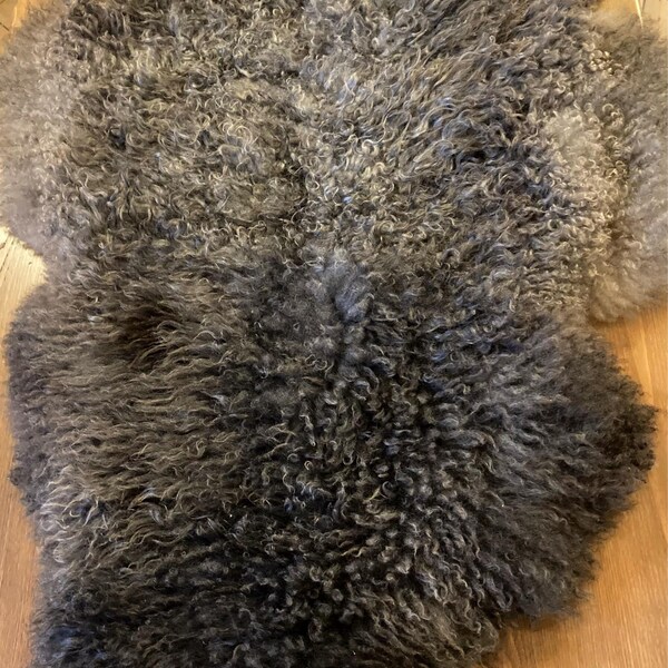 Double Pink Merino Sheepskin Rug Long Rug Shaggy Rug Chair Cover Area ...