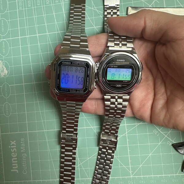 Casio F-91W Holographic Screen Foil - Etsy