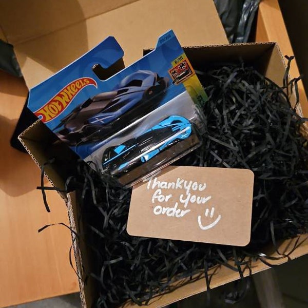 Diecast Car Model and Spec Sheet Box Display Various Model Options Gift ...