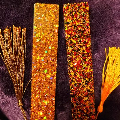 Pastel Glitter Bookmarks, Spring, Girly Gifts, Easter, Pretty Gift for ...