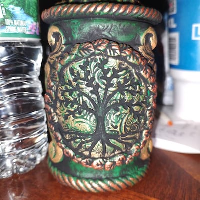 World Tree of Life Apothecary Jar Potion Bottle / Yggdrasil Norse ...