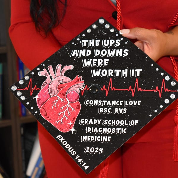 Custom Senior Graduation Cap Topper for Man, High School Boy Grad Cap ...