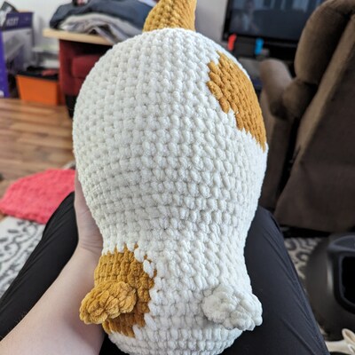 Crochet Cat Pattern: Marshmallow Kittie Amigurumi Cat Pattern Instant Download Pattern English ...