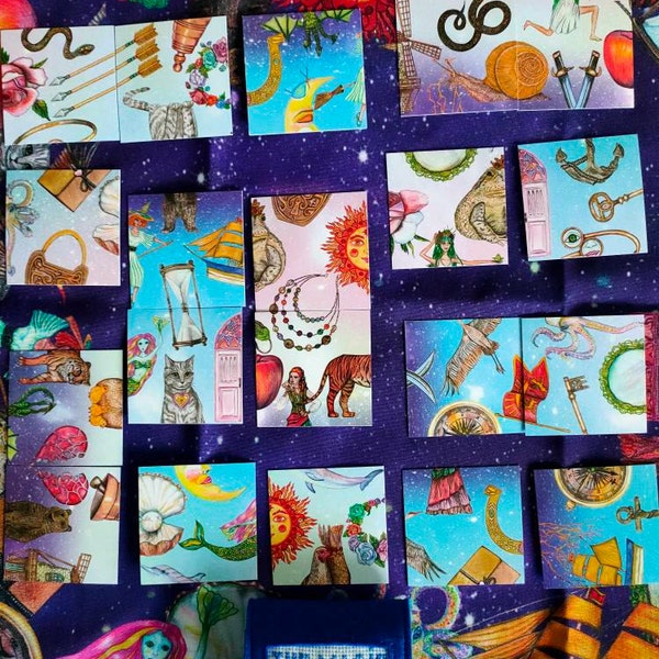 Printable Patience Game | Printable Oracle Cards | Ukrainian Fortune ...