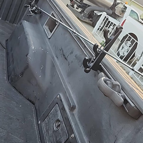 Fishing Rod Holder for Toyota Tacoma Bed Rail - Above the Bed Version ...