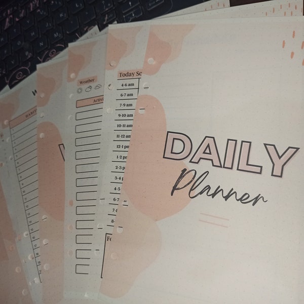 Editable ADHD Planner, ADHD Planner Adult, ADHD Daily Planner Printable ...