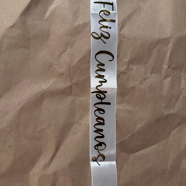 Ribbon Eternal Bouquet, Personalized Bouquet, Personalized Eternal ...