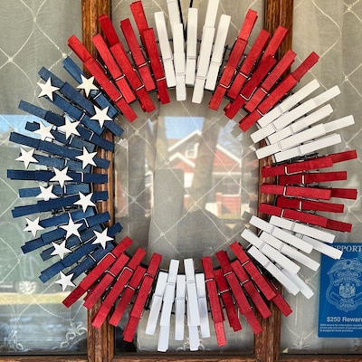 Large American Flag Star Field Template Laser Cut Wooden Blanks - Etsy