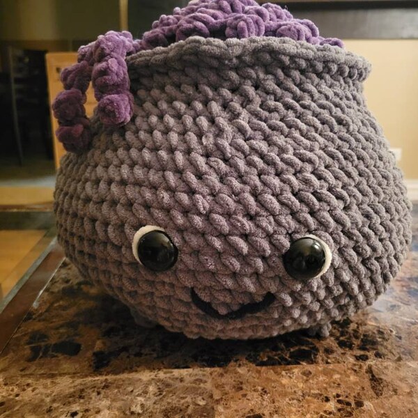 Bundle: Big and Mini Cauldron Crochet Patterns, Big and Mini Fillable ...