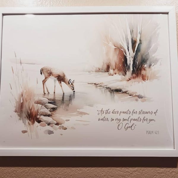 Parable of the Rich Fool Canvas Wall Art Poster Holy Modern Bible Story Gift Watercolor Boho ...