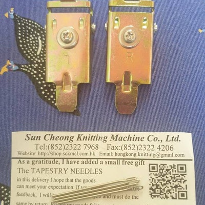 2 Yarn Guide Tension Assembly Complete Set for All Brother Knitting ...