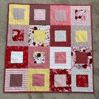 PDF PATTERN Staggered Bricks Quilt..4 Design Variations Baby, Lap, Twin ...